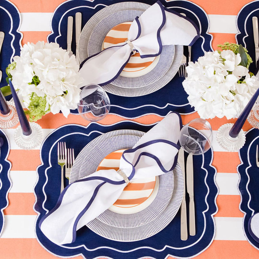 All About Navy Tablescape Set – Tablescaped